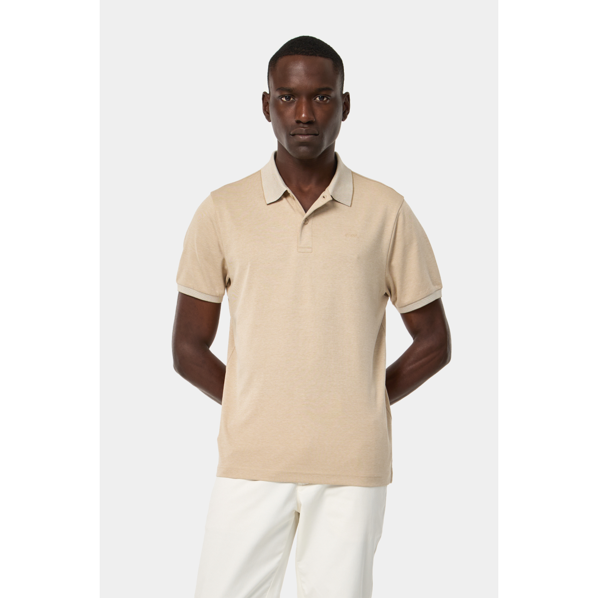 Polo de malha regular fit - W000442_070 - Giovanni Galli