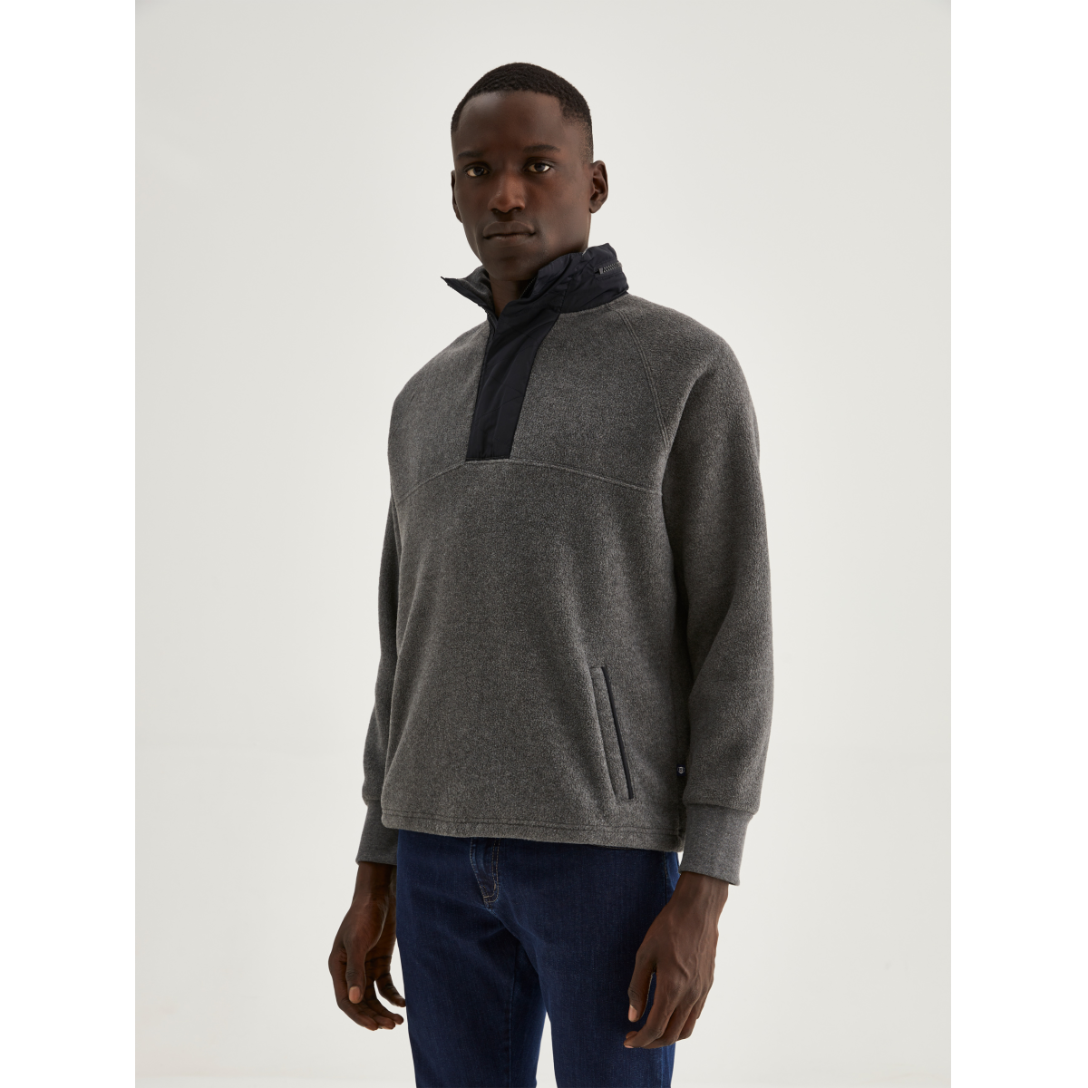 Polo polar com fecho - 1237857HF04004_012 | Giovanni Galli