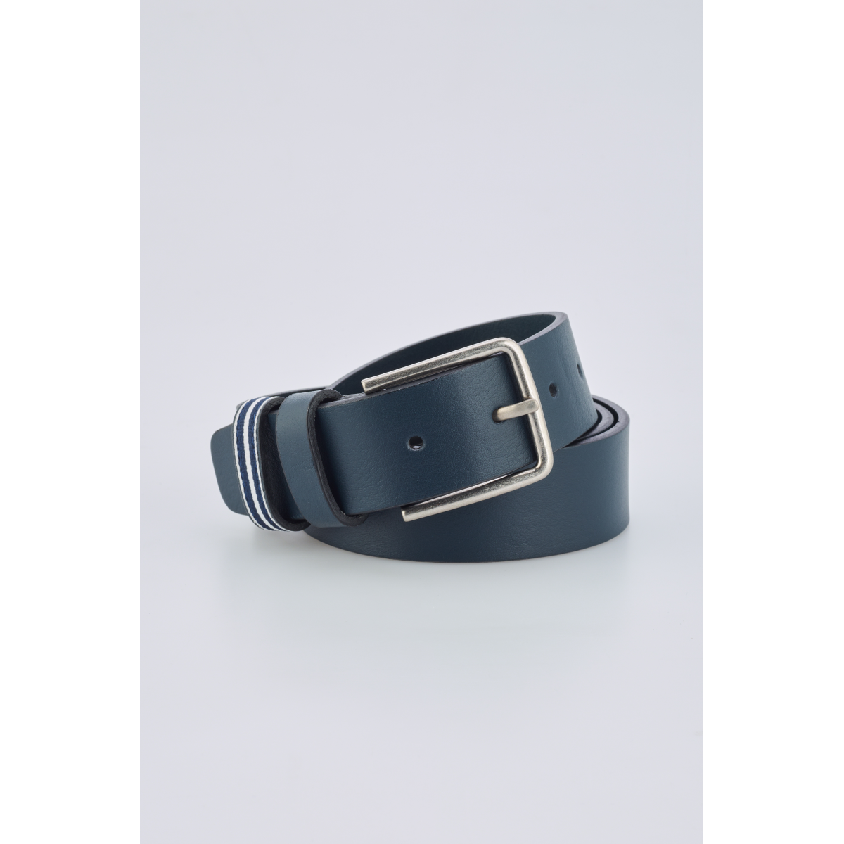 Plain belt with square buckle - 1156068HC02002_009 | Giovanni Galli