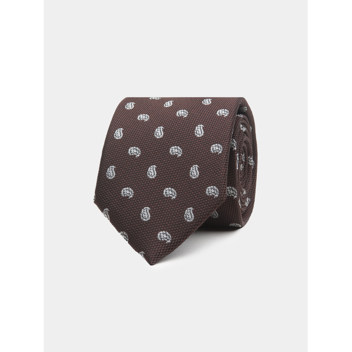 Textured cornucopia pattern tie - 1117757HG02058_839 | Giovanni Galli