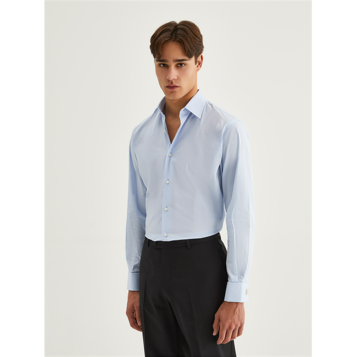 Classic regular fit shirt - 1243462H220001_001 | Giovanni Galli