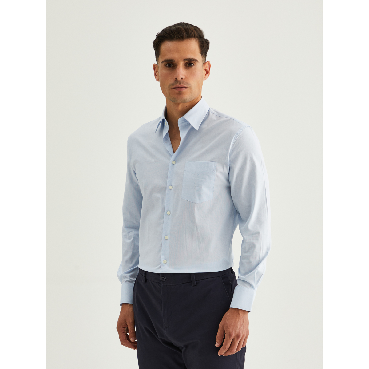 Camisa clássica regular fit - 1253562H201024_101 | Giovanni Galli