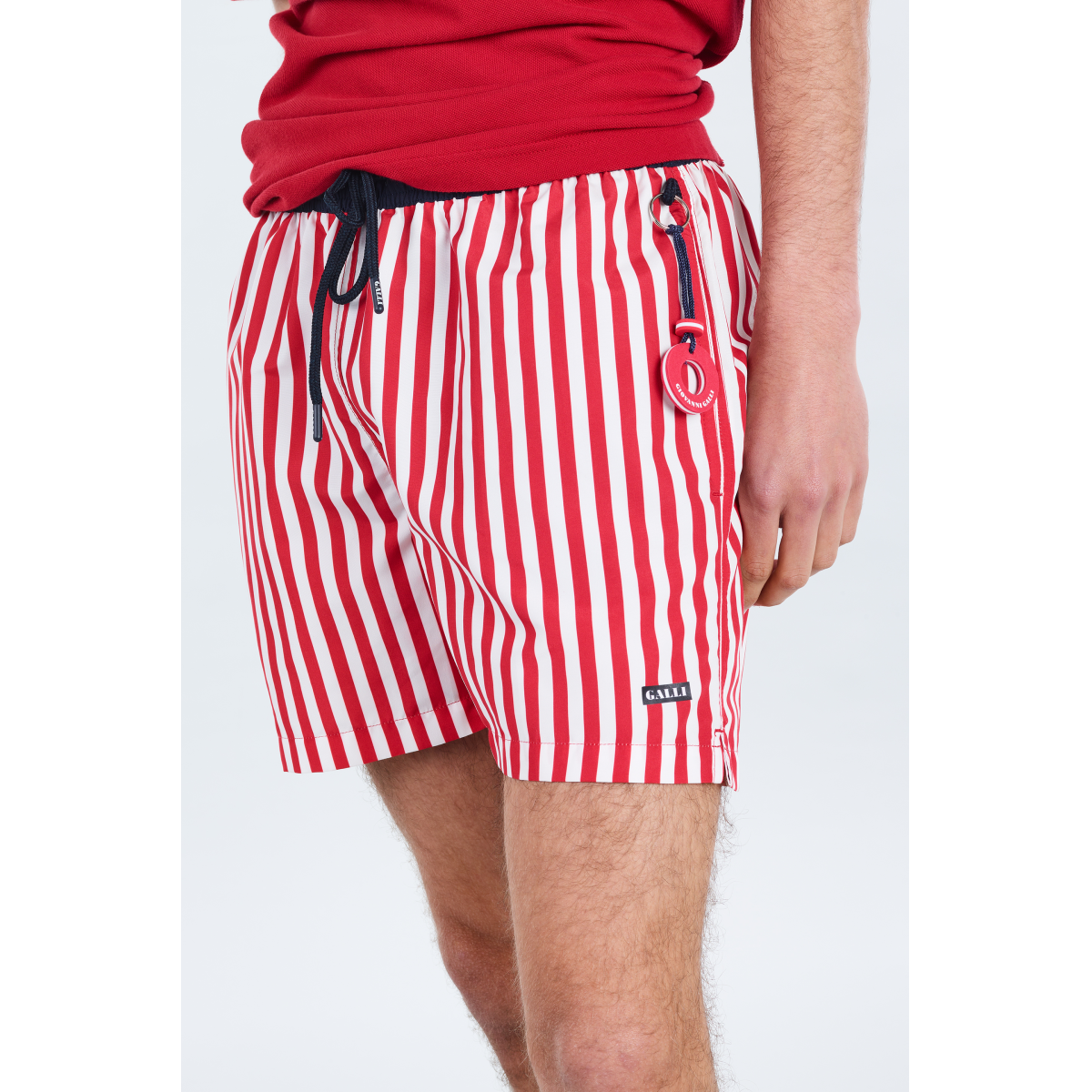 Striped swimming trunks - 1256268HA11605_461 | Giovanni Galli