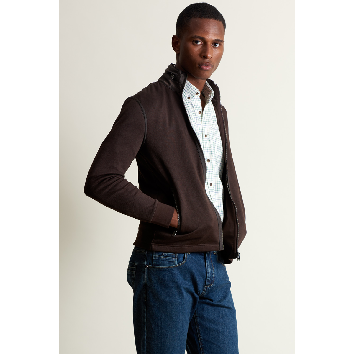 Casaco com fecho - 1438061HF16001_039 | Giovanni Galli